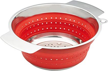 Fold Flat Colander Offers Up Cupboard Space - Gadgets for the Kitchen