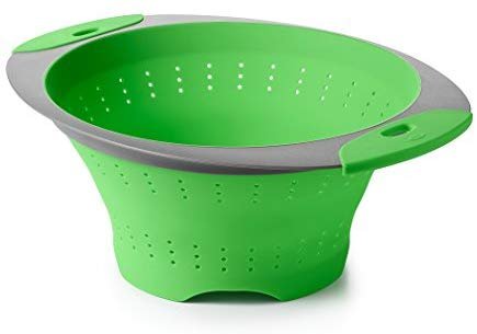 Fold Flat Colander Offers Up Cupboard Space - Gadgets for the Kitchen