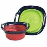 Fold Flat Colander Offers Up Cupboard Space - Gadgets for the Kitchen